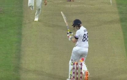 Short ball tactic pays off with Harry Brook dragging on - Guerilla Cricket