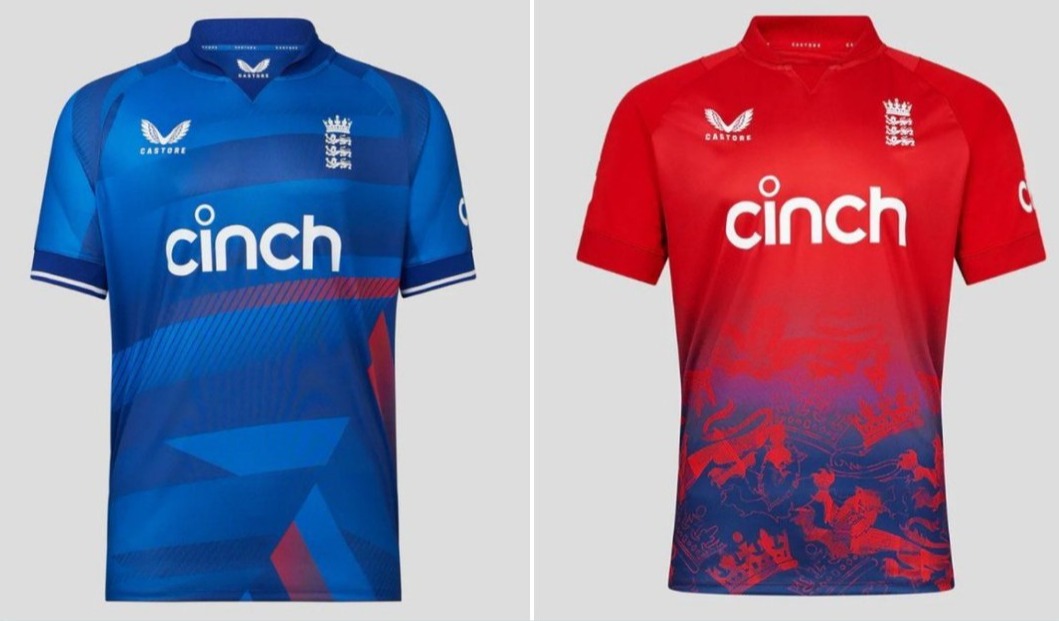 England release fresh white-ball kits ahead of 2023 summer - Guerilla ...