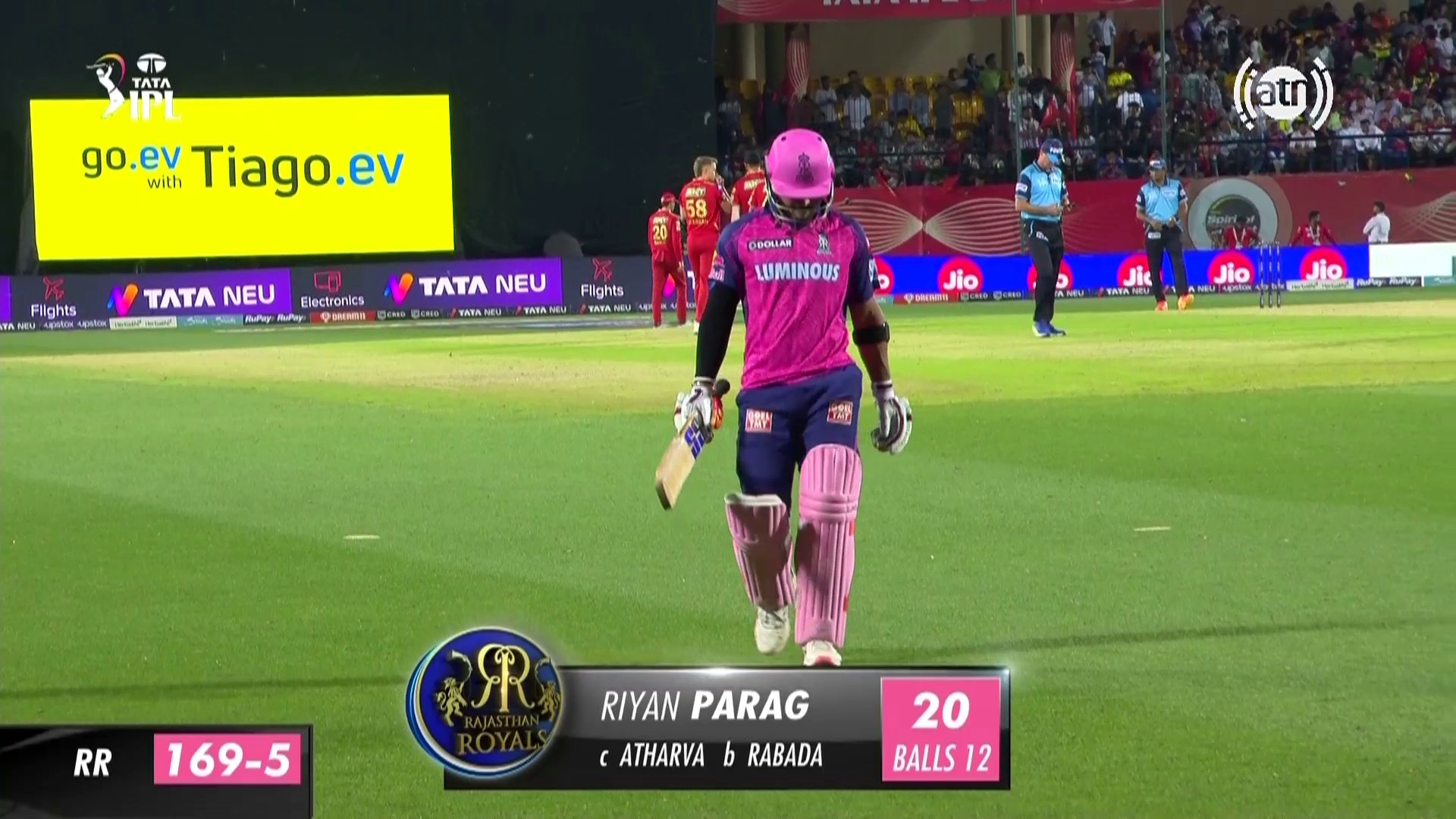 Riyan Paran gets a leading edge to backward point - Guerilla Cricket