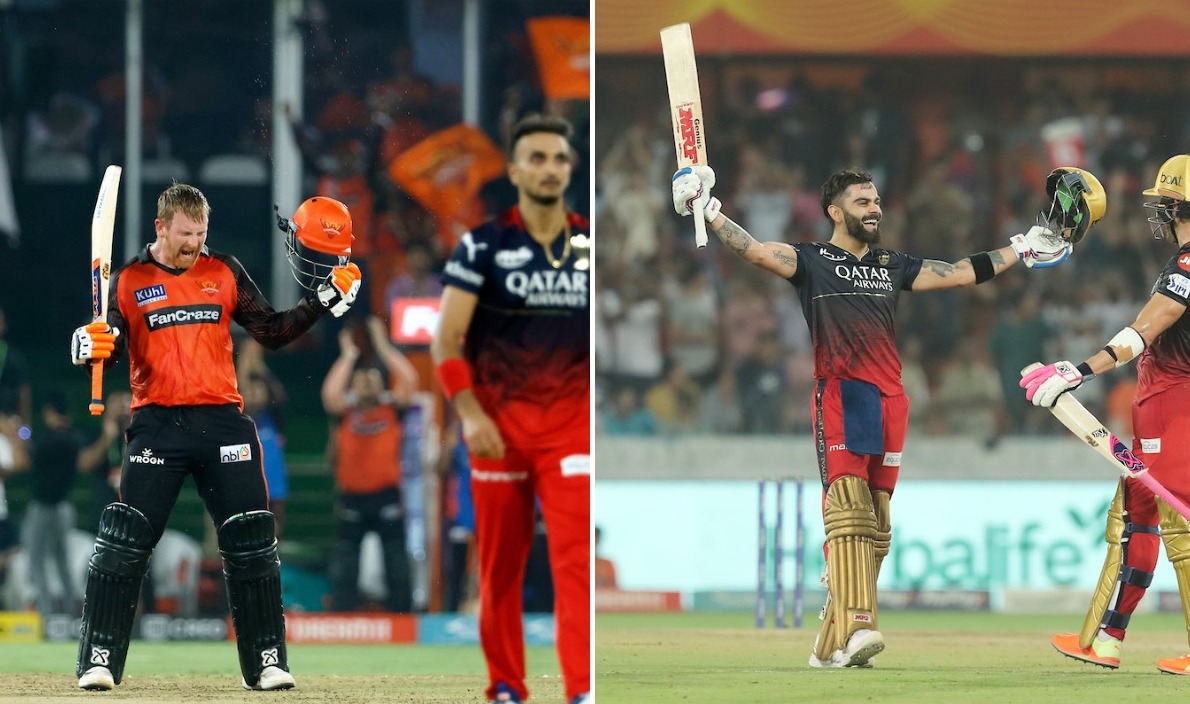Klaasen, Kohli script first IPL game with ton in each innings ...