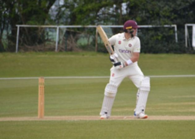 Watch Northamptonshire's Justin Broad play an exquisite on-drive ...