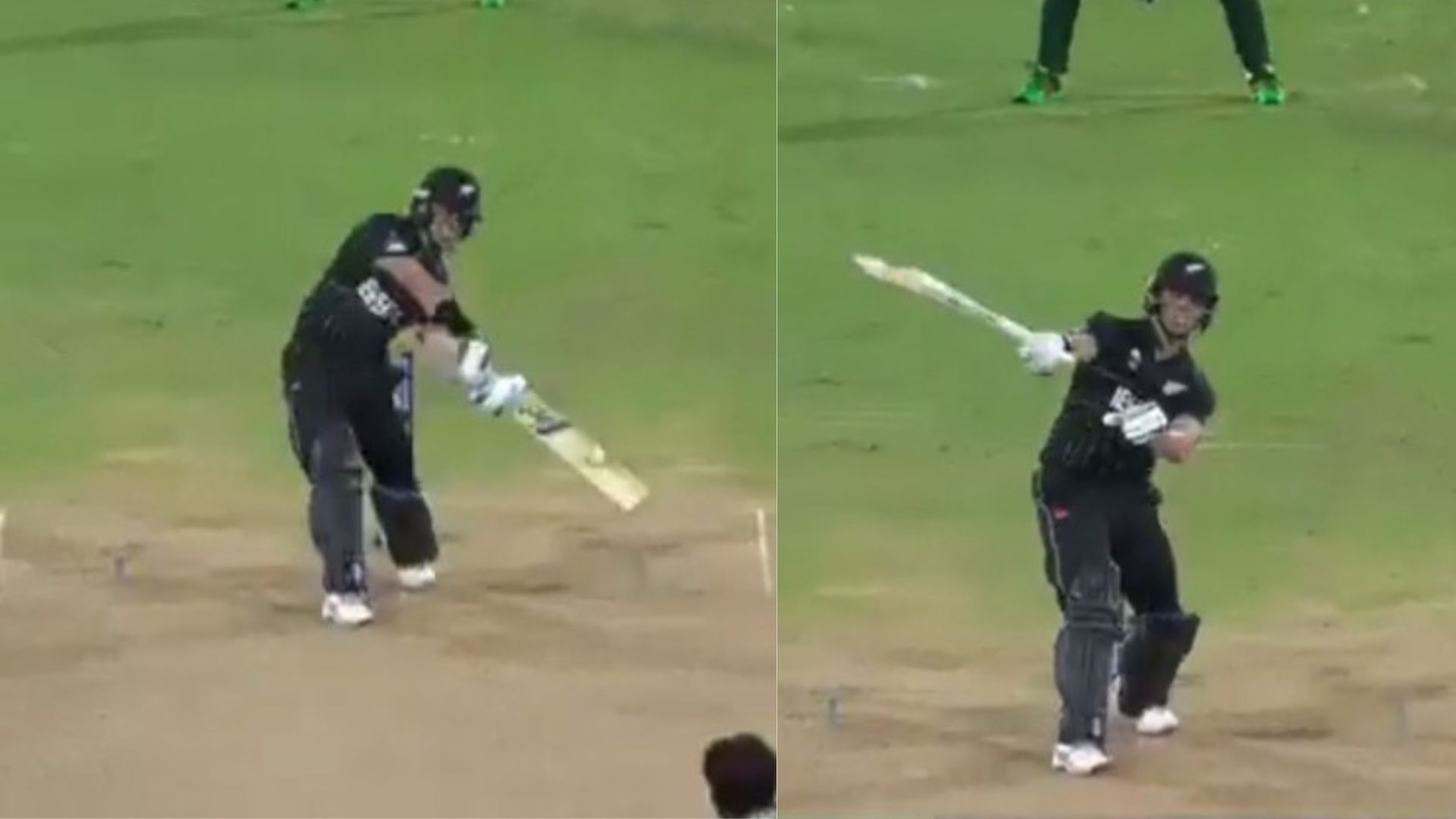 Mark Chapman hits an unbelievable, one-handed six - Guerilla Cricket