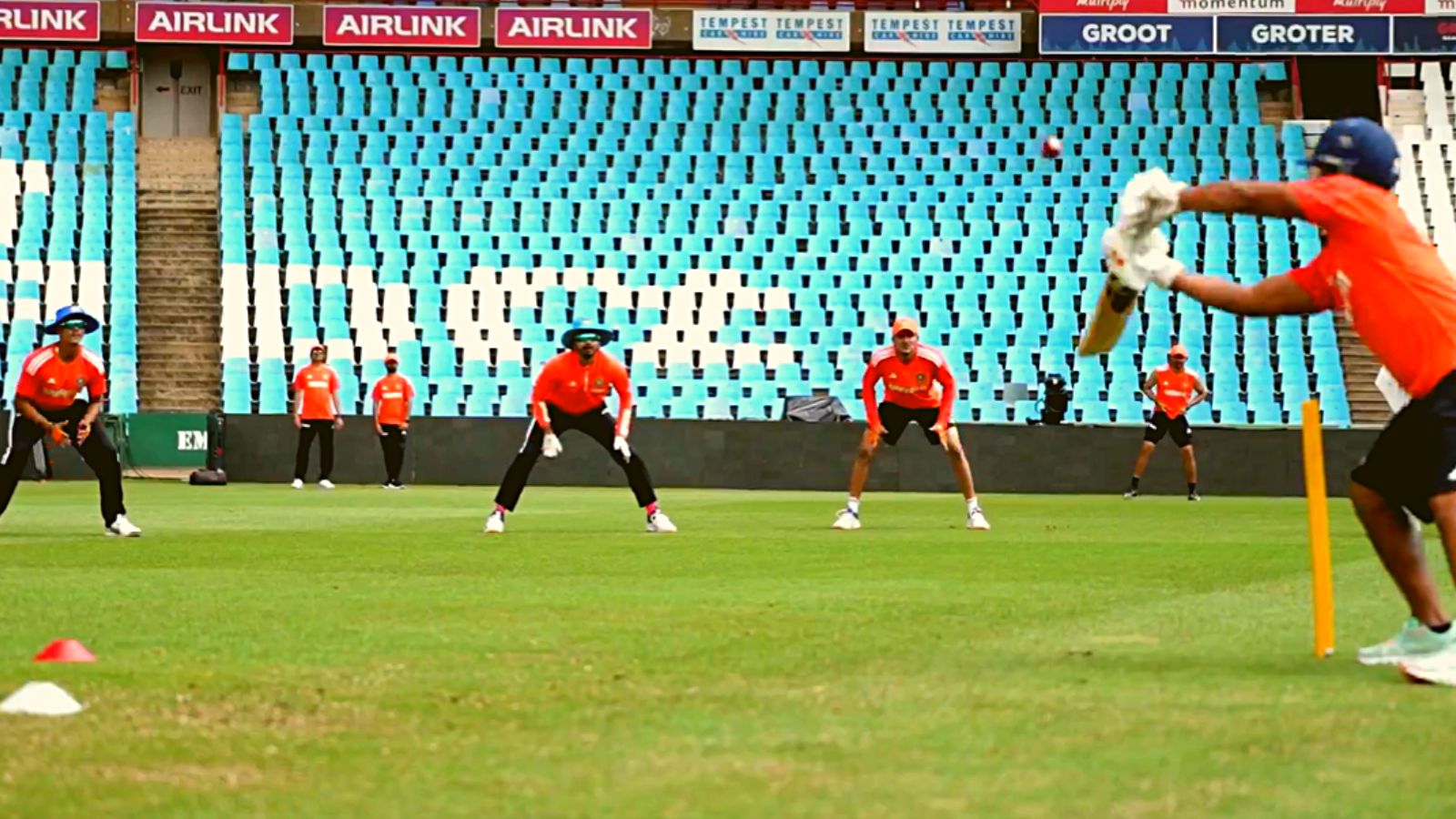Indian players sharpen fielding skills ahead of Boxing Day Test ...