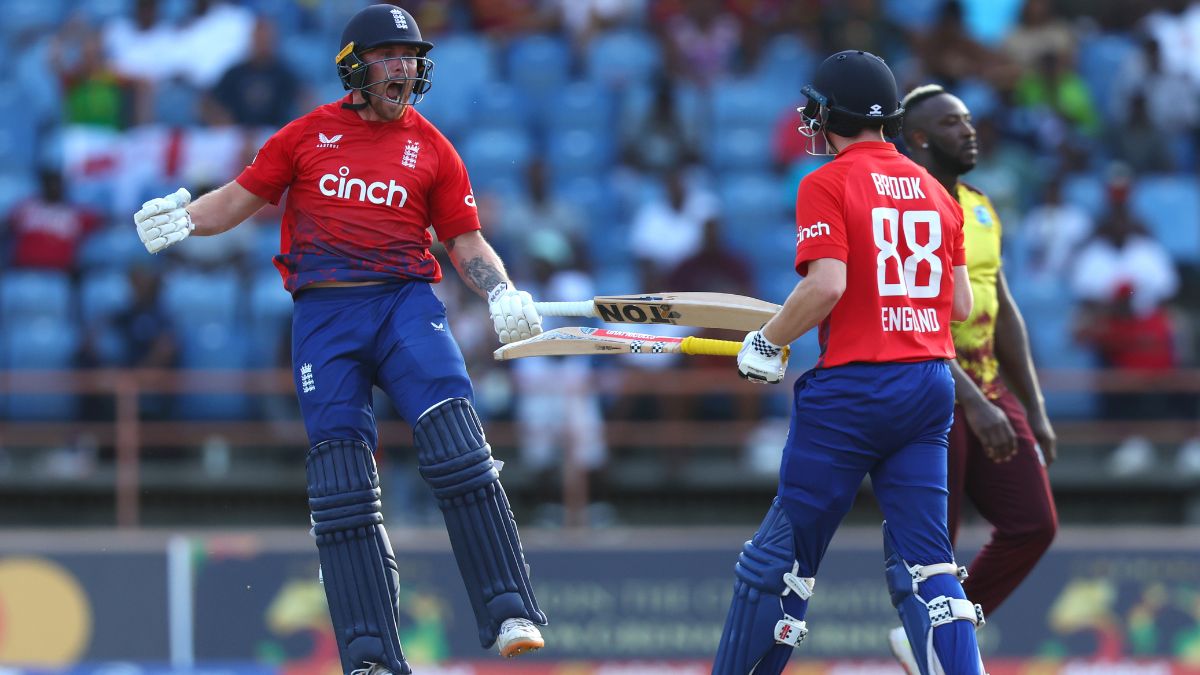 Watch Harry Brook slice a six to seal incredible England win - Guerilla ...