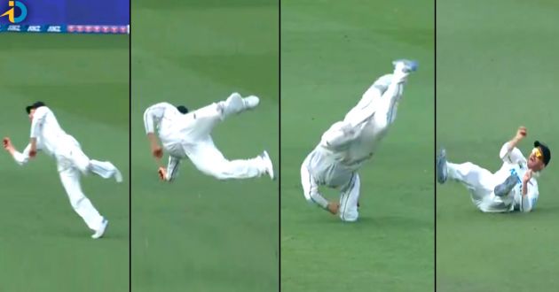Glenn Phillips takes an amazing catch at backward point - Guerilla Cricket