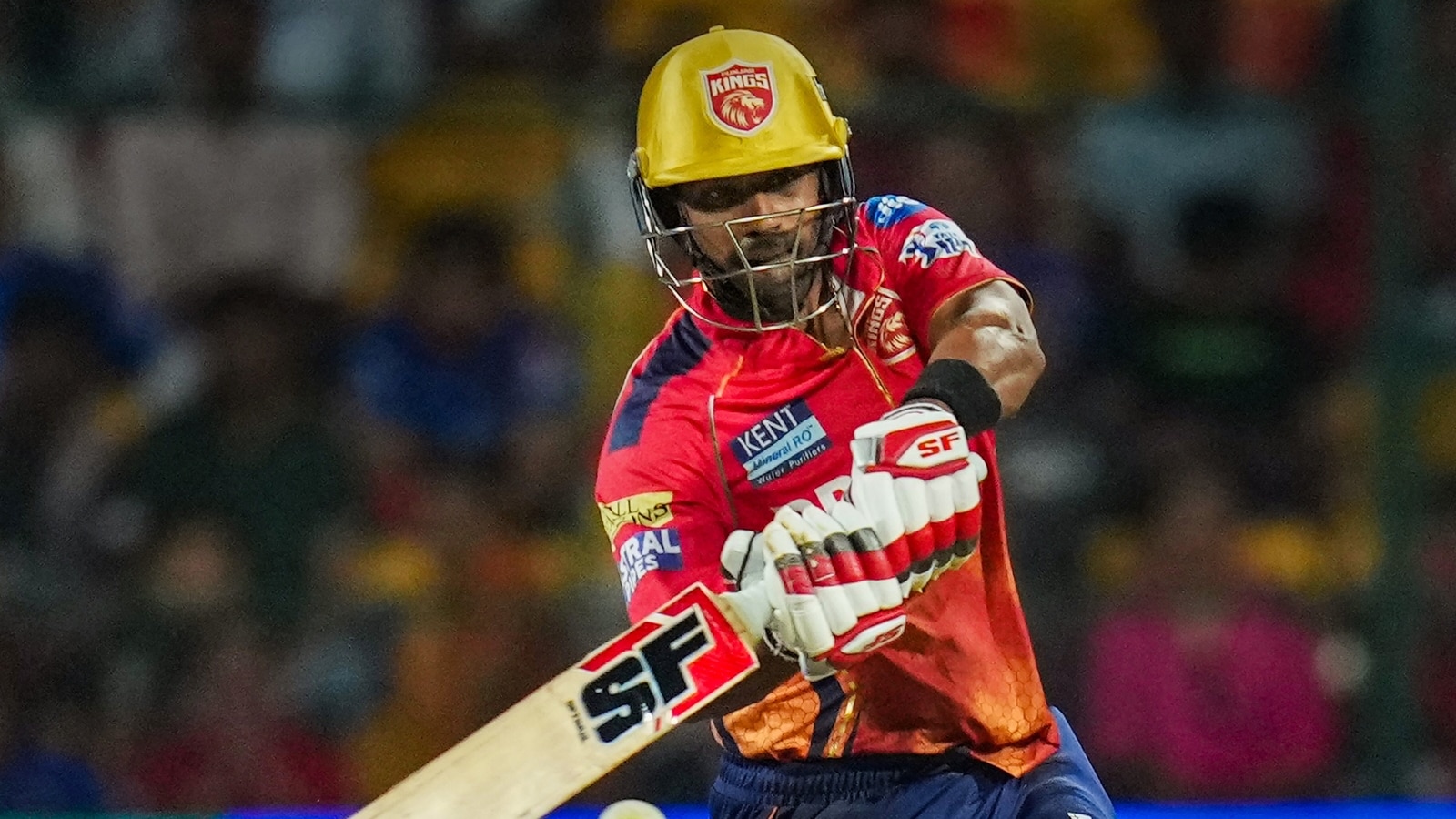 Shashank Singh nails the pull over deep mid-wicket - Guerilla Cricket