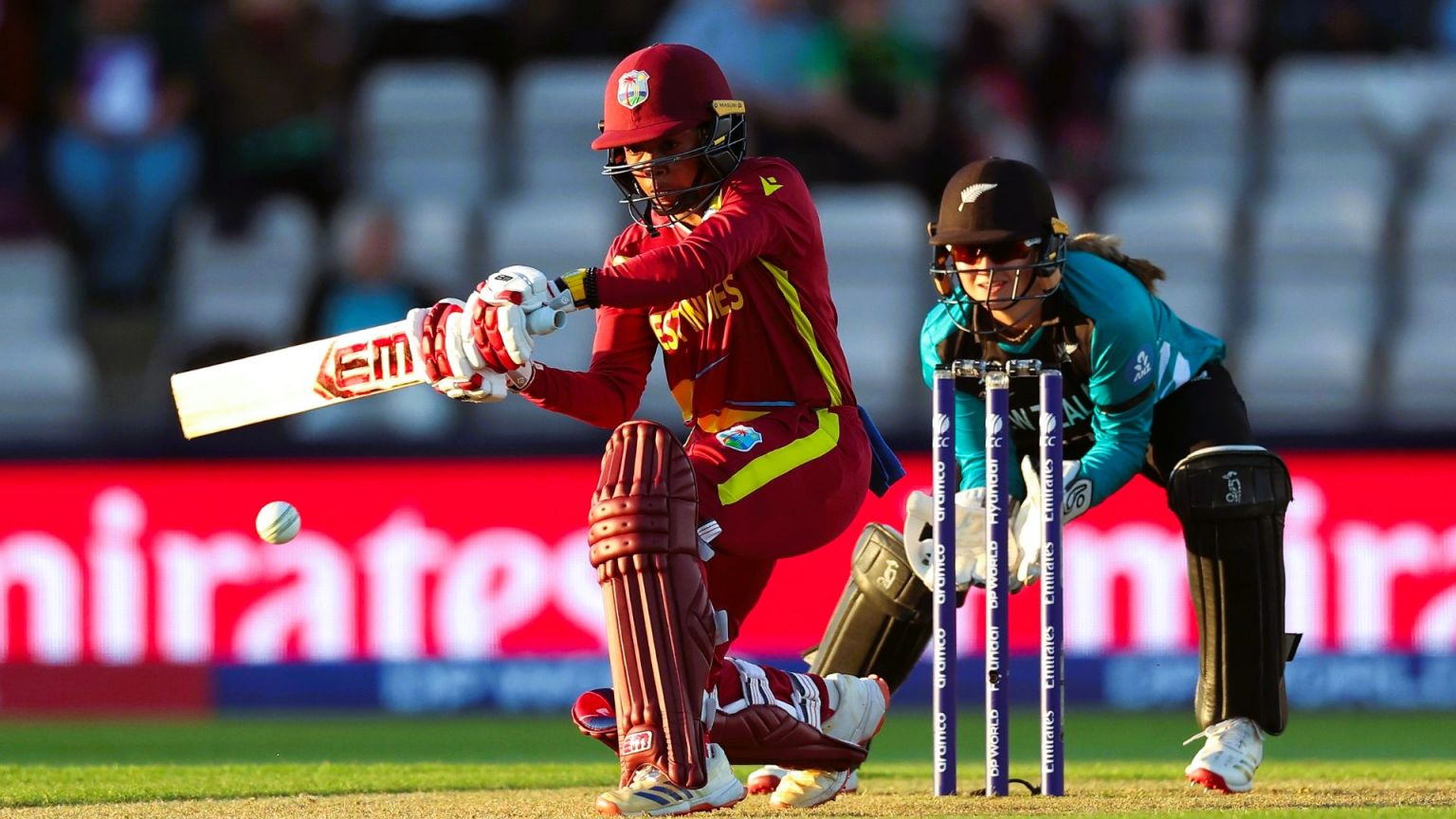 Shemaine Campbelle delivers the goods as Windies beat holders New ...